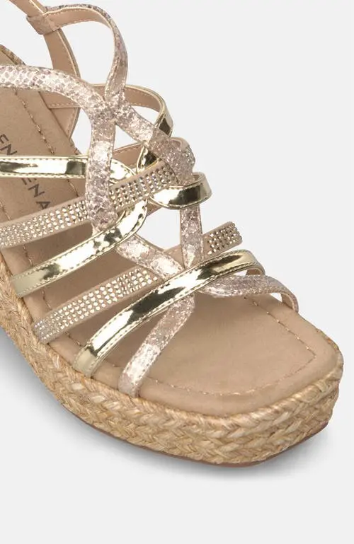 ALMA EN PENA Platform Al With Strappy Body