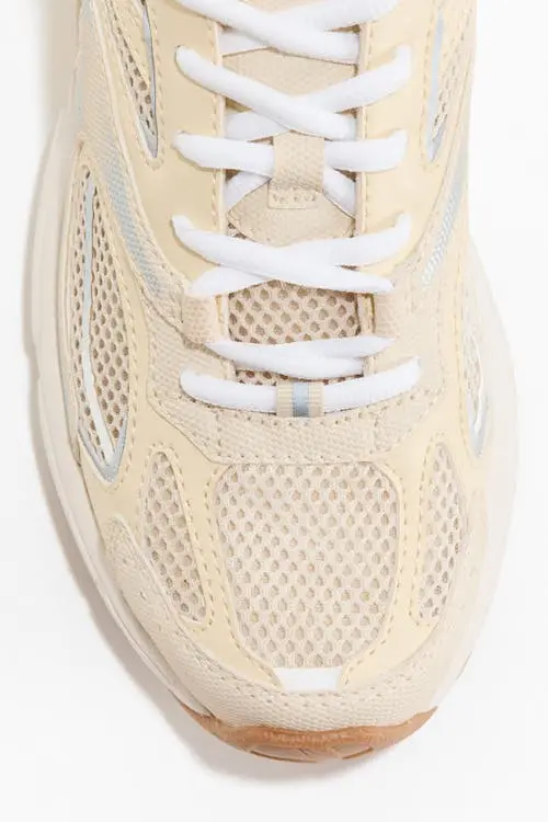 H&m Chunky Trainers With Mesh And Coated Fabric