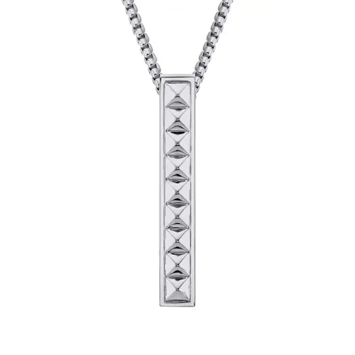 MICHAEL M Tetra Pillar Necklace Pendant