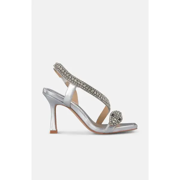 ALMA EN PENA Snake Sandal With Heel
