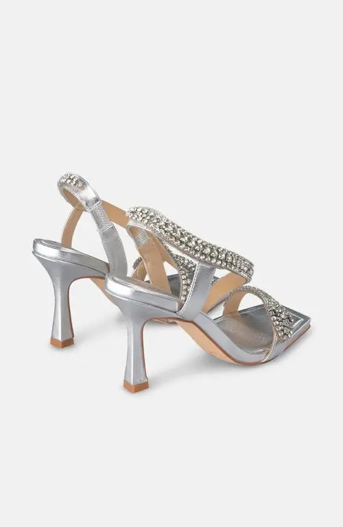 ALMA EN PENA Snake Sandal With Heel