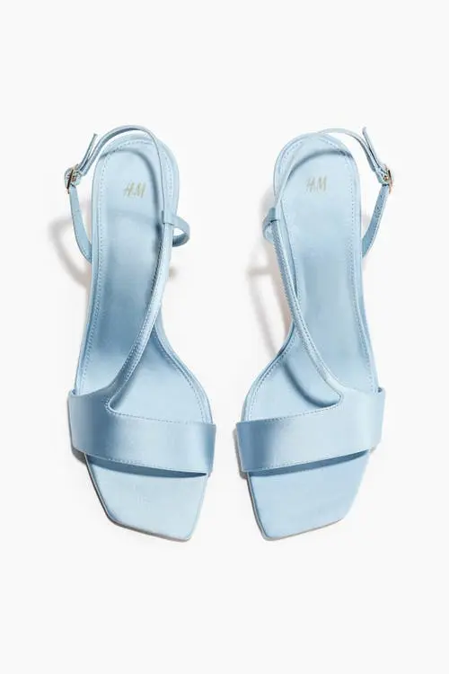 H&m Heeled Strappy Sandals