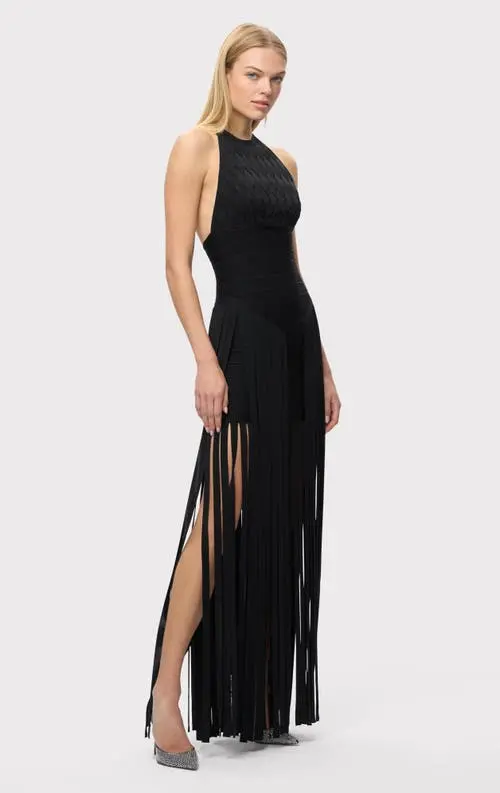 Herve Leger The Spencer Gown - Black