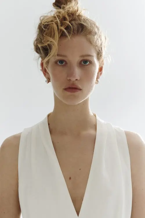 H&m Linen-blend Wrap Dress