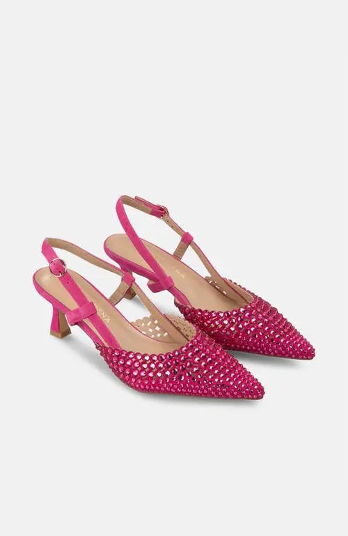 ALMA EN PENA Heeled With Rhinestones