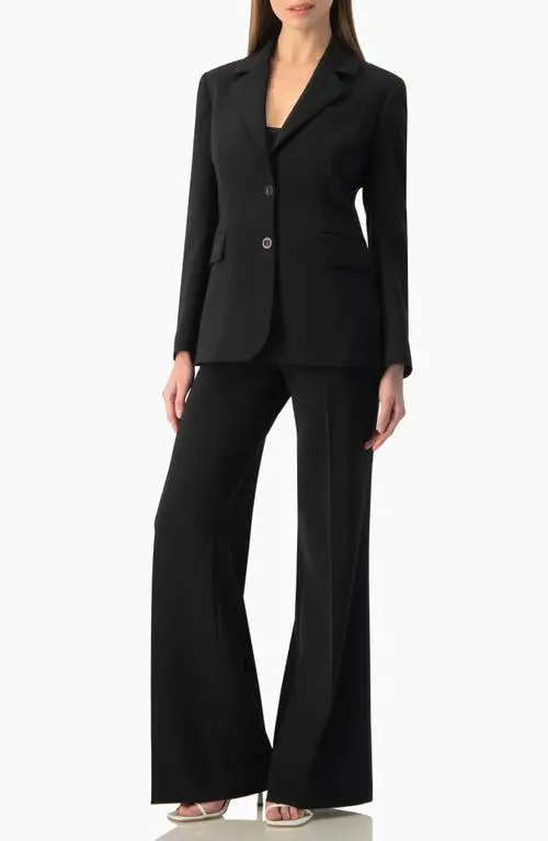IVONNE Tailored Two-button Power Blazer