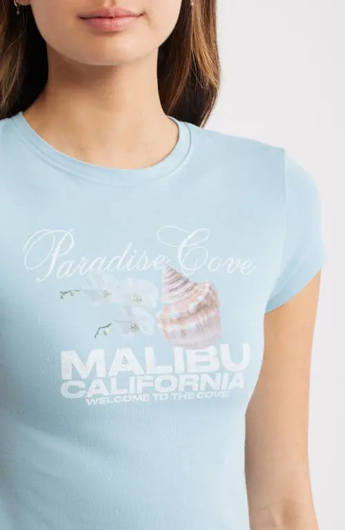 PACSUN Paradise Cove Graphic Stretch Cotton T-shirt