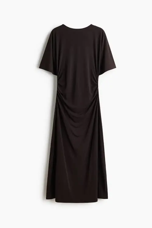 H&m Draped T-shirt Dress
