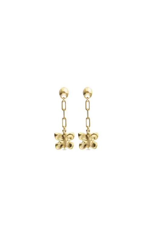 UNODE50 Long Butterfly Earrings