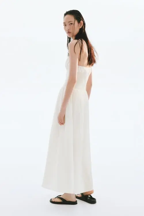 H&m Smocked Bandeau Dress