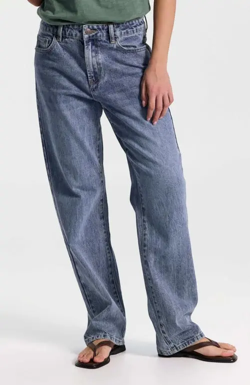 Ronen Chen Mid-rise Relaxed Straight-leg Jeans - Denim