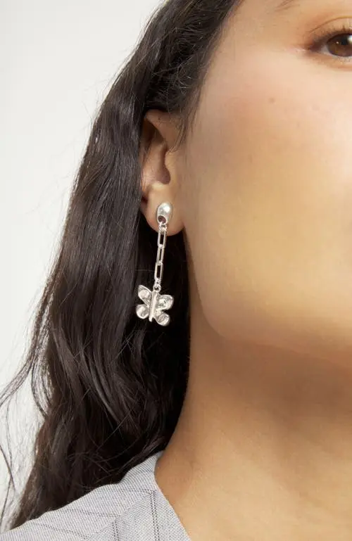 UNODE50 Long Butterfly Earrings