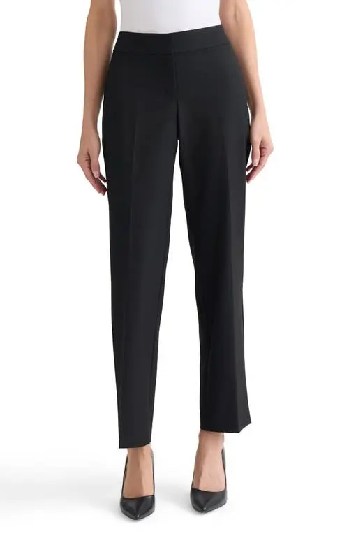 KASPER Washable Lily Trousers - Black