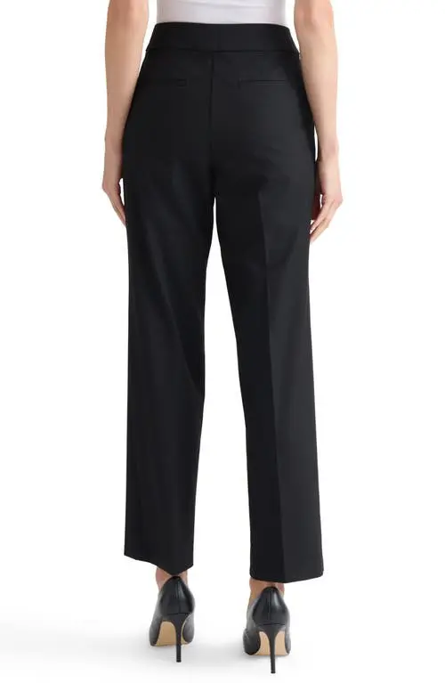 KASPER Washable Lily Trousers - Black