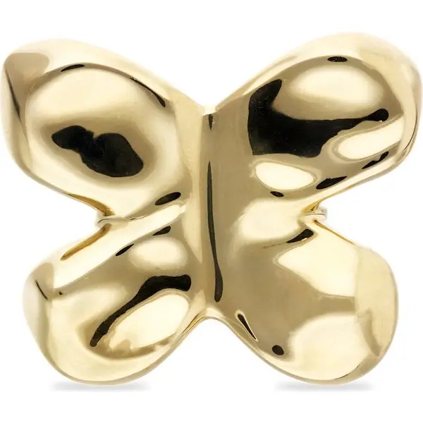 UNODE50 Butterfly Ring - Gold