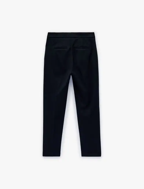 KOTON Slim Fit High Rise Trousers