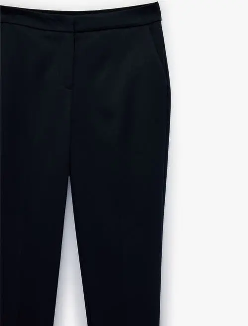 KOTON Slim Fit High Rise Trousers