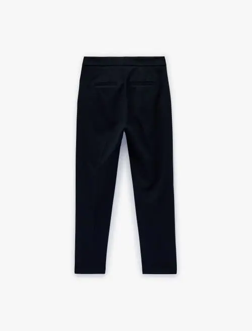 Koton Slim Fit High Rise Trousers