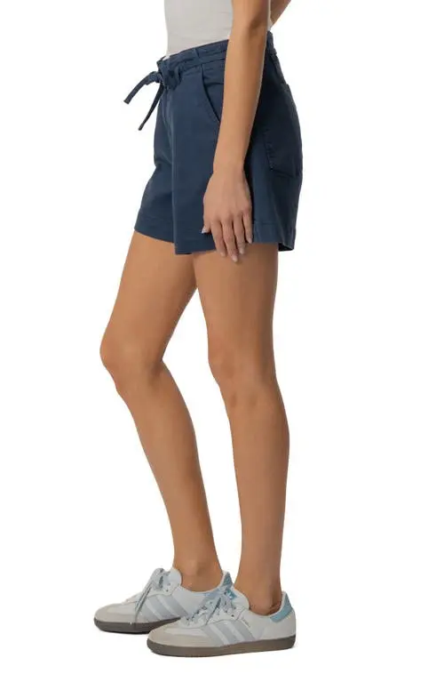 Kut From The Kloth Jane Drawstring High Waist Twill Shorts
