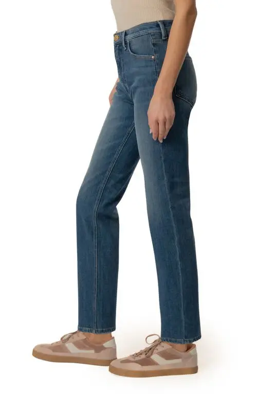 Kut From The Kloth Blair Fab Ab High Waist Ankle Straight Leg Jeans