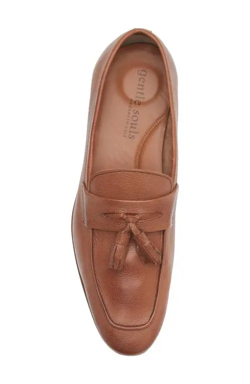 Gentle Souls Guarda Tassel Loafer - Tan