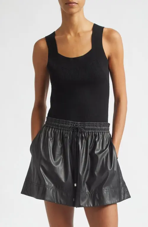 Derek Lam 10 Crosby Dakota Tank Top - Black