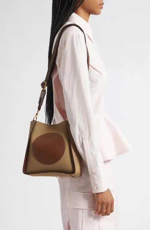 Stella McCartney Logo Square Crossbody Bag
