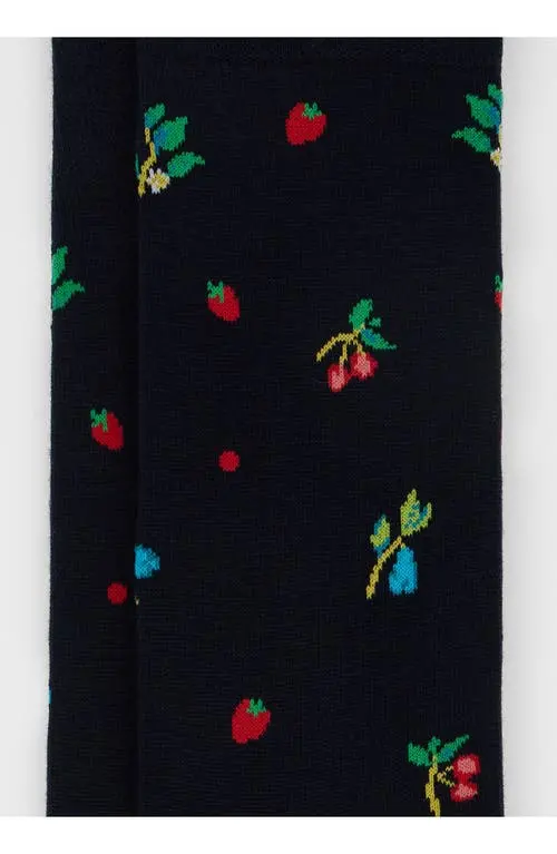 Paul Smith Tutti Frutti Patterned Dress Socks