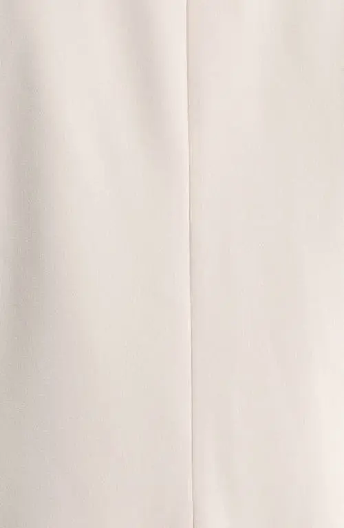 KASPER Framed Open Front Stretch Crepe Jacket