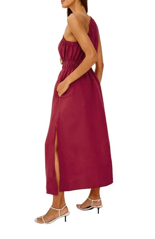 Rails Selani One-shoulder Fit & Flare Midi Dress