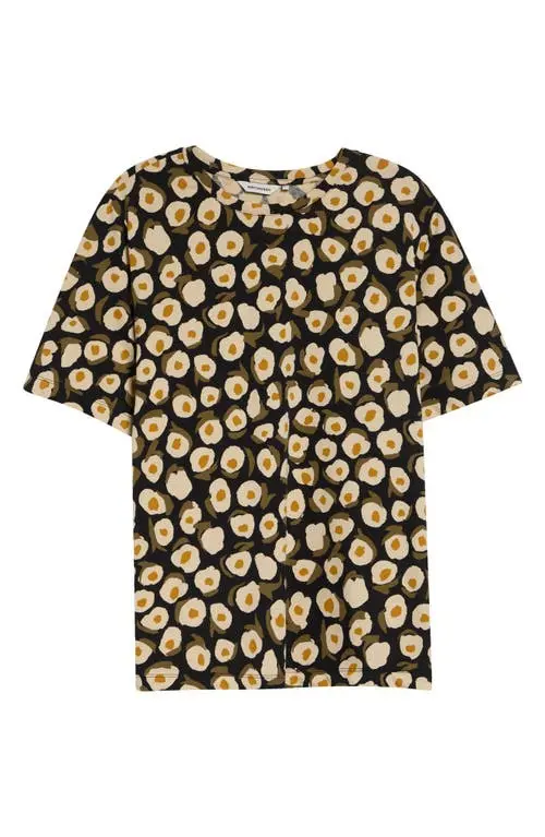 Marimekko Tunnit Pikku Vikuri Print Cotton T-shirt