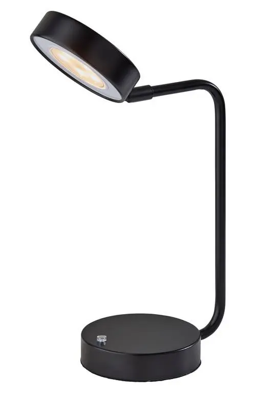 ADESSO Amari Cordless Led Desk Lamp - Black