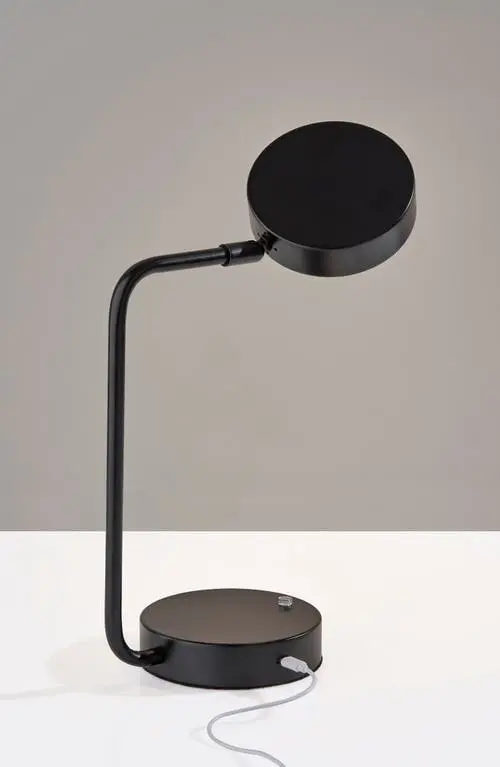 ADESSO Amari Cordless Led Desk Lamp - Black