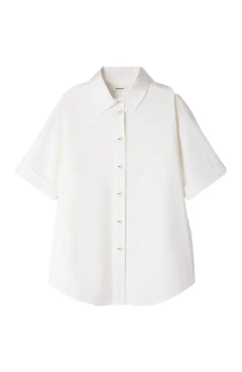 Sandro Pleated Back Shirt