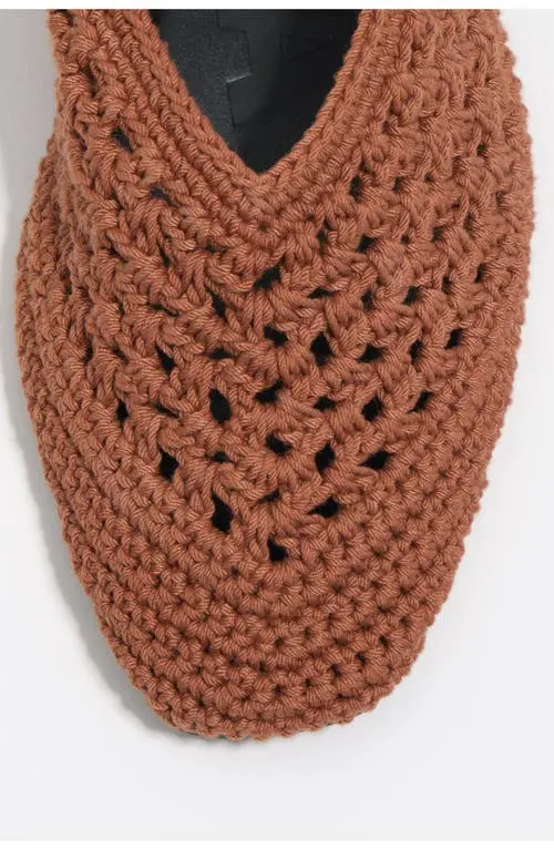 Bimba Y Lola Crochet Flats Ballerina