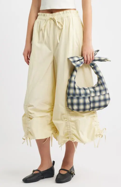 DAMSON MADDER Roo Check Tie Shoulder Bag