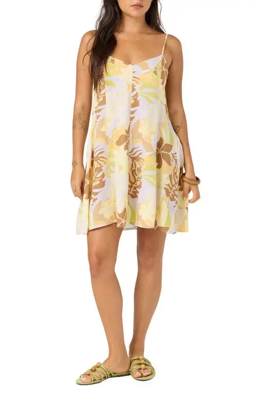 O'Neill Darcy Leah Tropical Print Mini Dress