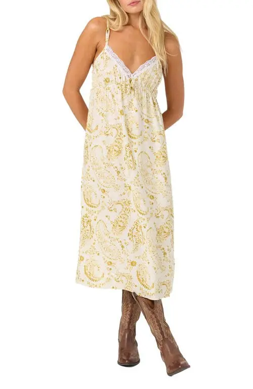 O'Neill Dayna Whispy Midi Dress - Tofu