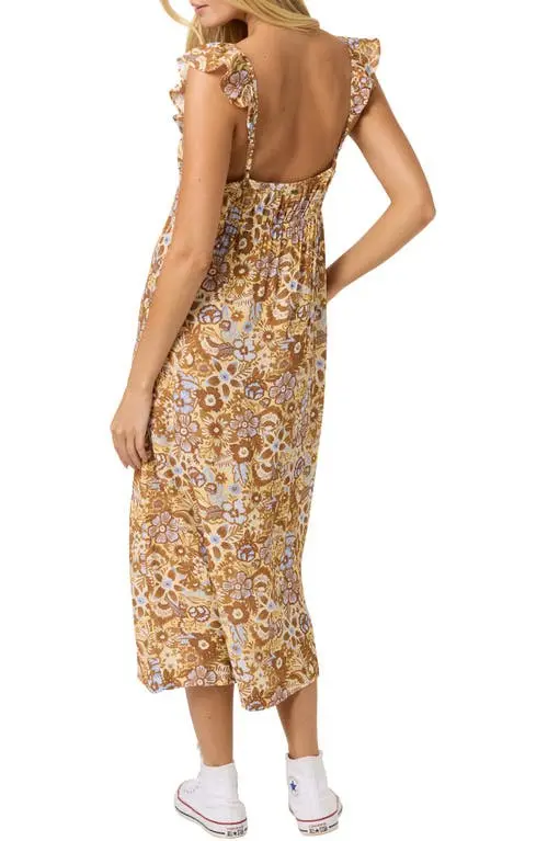 O'Neill Carrington Izabelle Floral Midi Dress