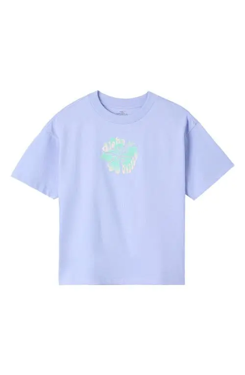 O'Neill Aloha Hibiscus Graphic T-shirt - Blue Jelly