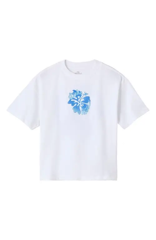 O'Neill Aloha Hibiscus Hawaii Graphic T-shirt - White