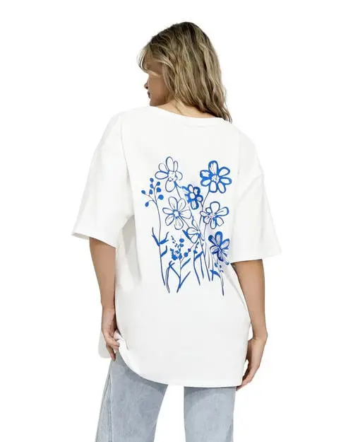 BELLE & BLOOM Back To Bloom Oversized T-shirt