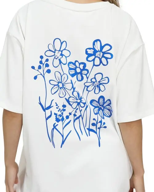 BELLE & BLOOM Back To Bloom Oversized T-shirt