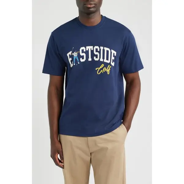 EASTSIDE GOLF Swingman Graphic T-shirt - Navy