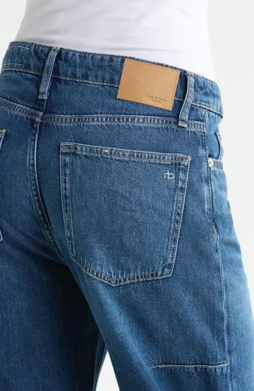 Rag & Bone Featherweight Stevie Slim Tapered Barrel Leg Jeans - Emerson
