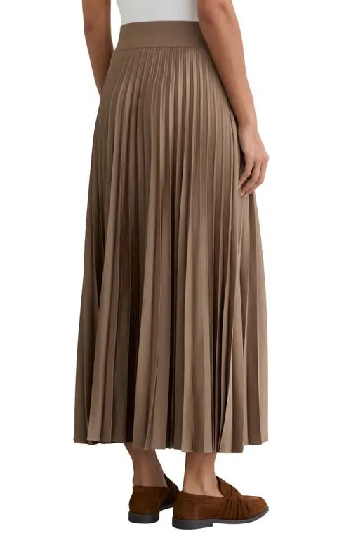 REISS Seren Pleated Maxi Skirt