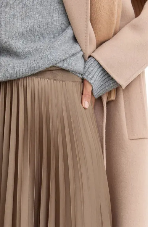 REISS Seren Pleated Maxi Skirt
