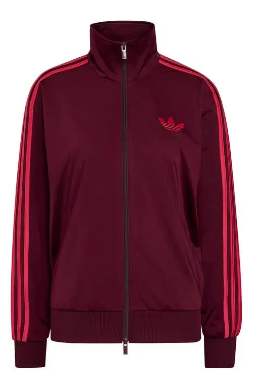 ADIDAS ORIGINALS Firebird Track Jacket - Maroon/power Pink