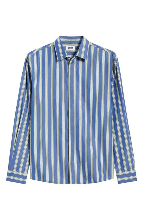 KROST Jordan Stripe Cotton Button-up Shirt