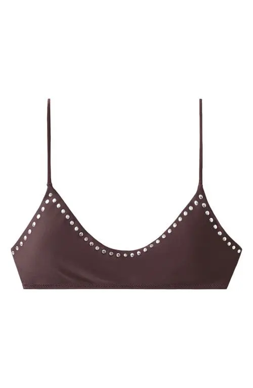 Mango Stud Triangle Swim Top